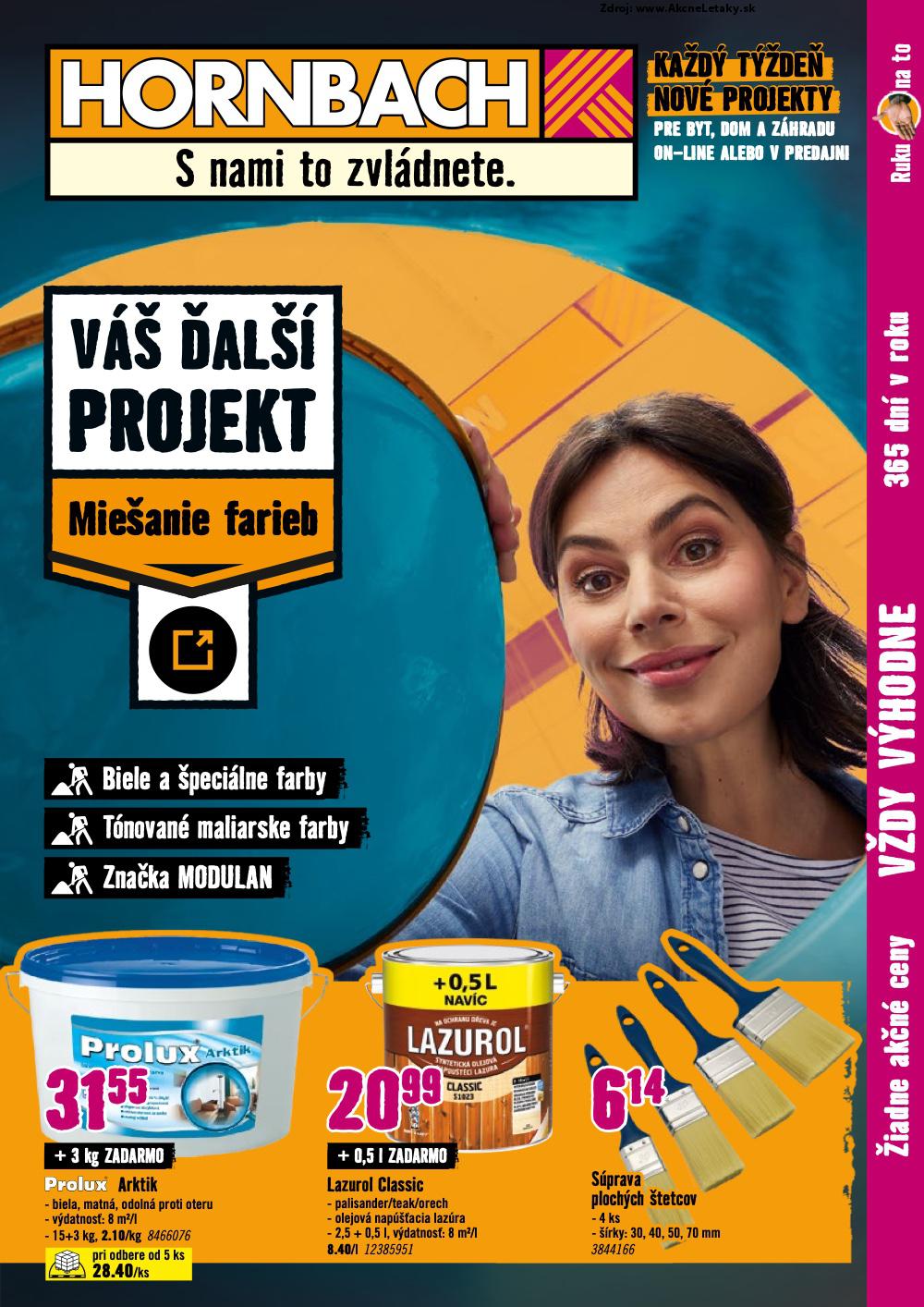 HORNBACH leták - strana 1 | 23. 7. - 6. 8. 2025 | AkčnéLetáky.sk