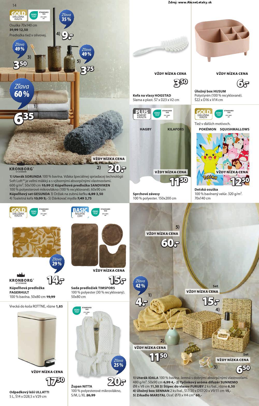 Jysk leták - strana 15 | 13. 8. - 14. 9. 2025 | AkčnéLetáky.sk