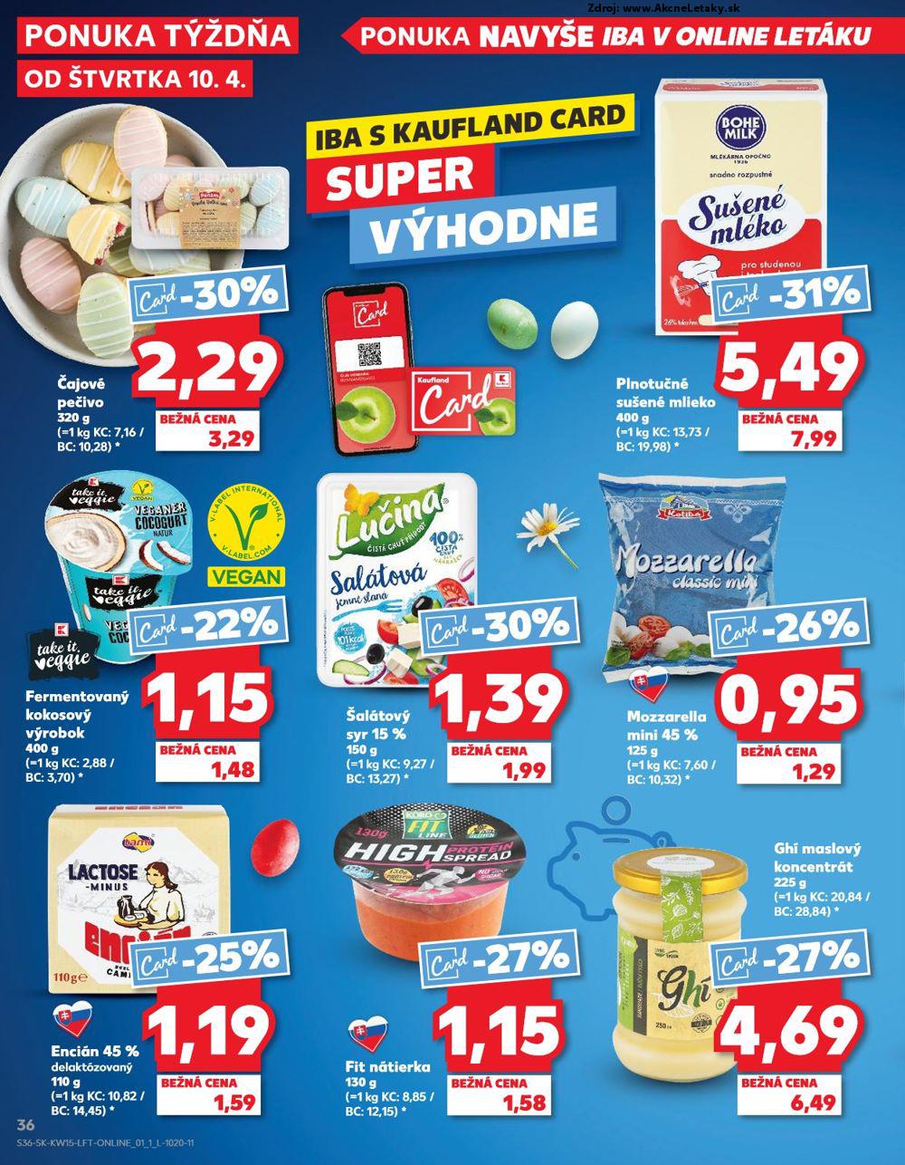 Kaufland leták - strana 36 | 10. 4. - 15. 4. 2025 | AkčnéLetáky.sk