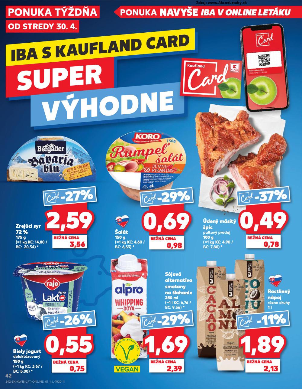 Kaufland leták od 30.4. | AkčnéLetáky.sk