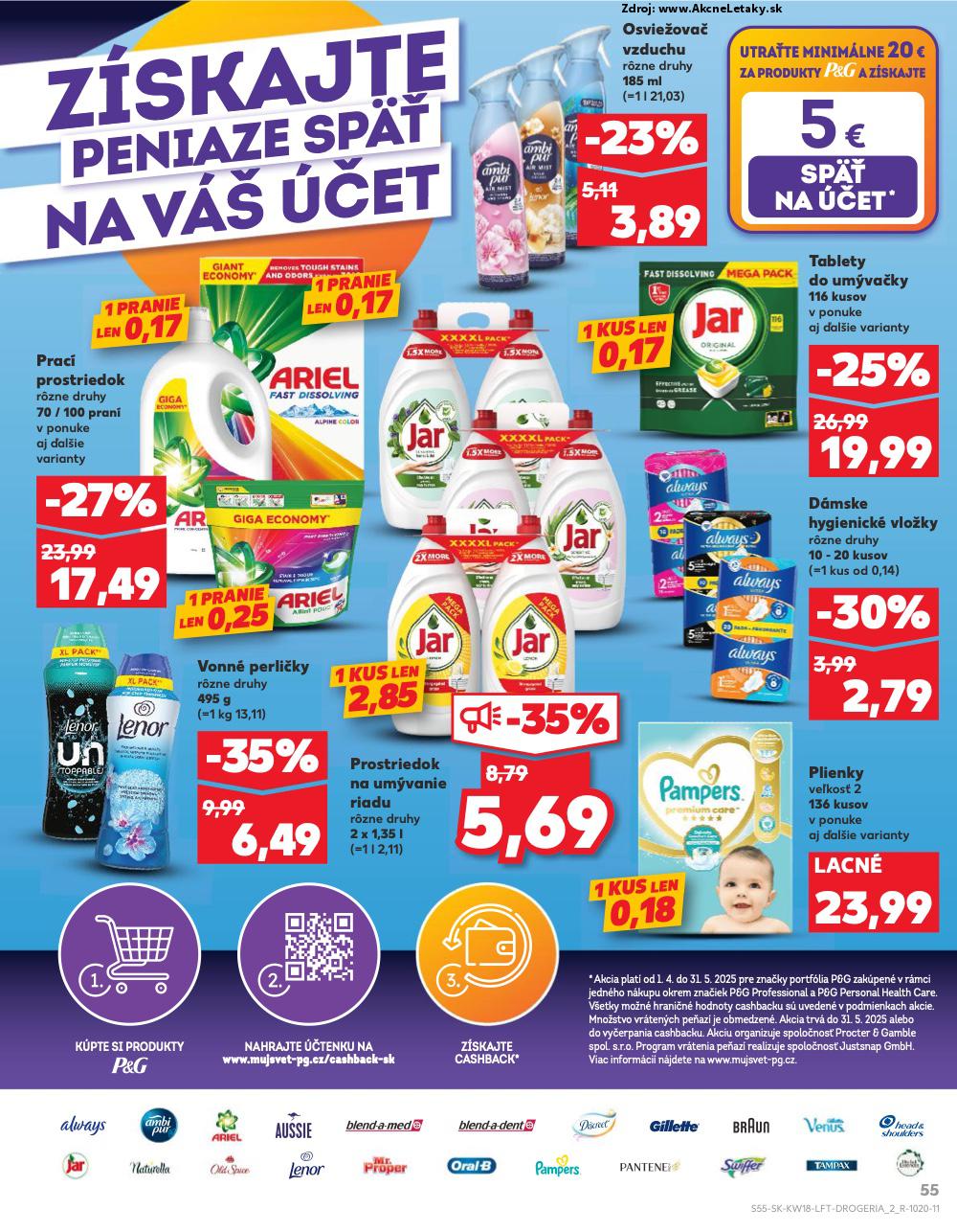 Kaufland leták - strana 55 | 30. 4. - 6. 5. 2025 | AkčnéLetáky.sk