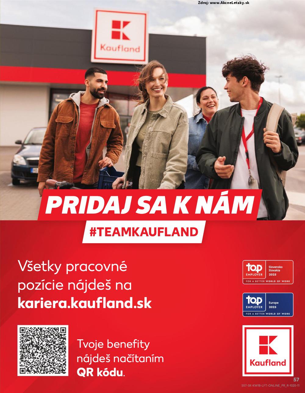Kaufland leták - strana 57 | 30. 4. - 6. 5. 2025 | AkčnéLetáky.sk