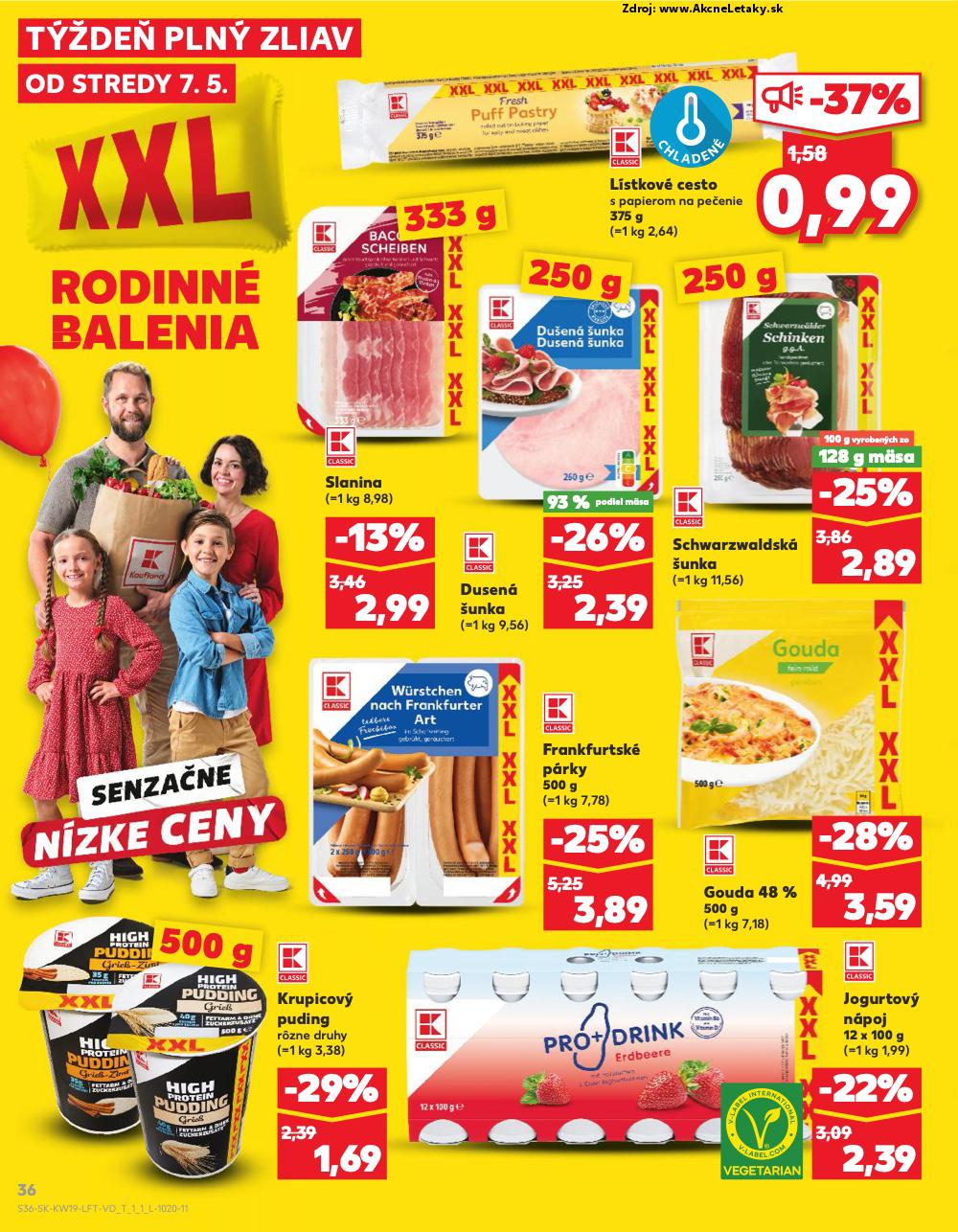 Kaufland leták - strana 36 | 7. 5. - 14. 5. 2025 | AkčnéLetáky.sk