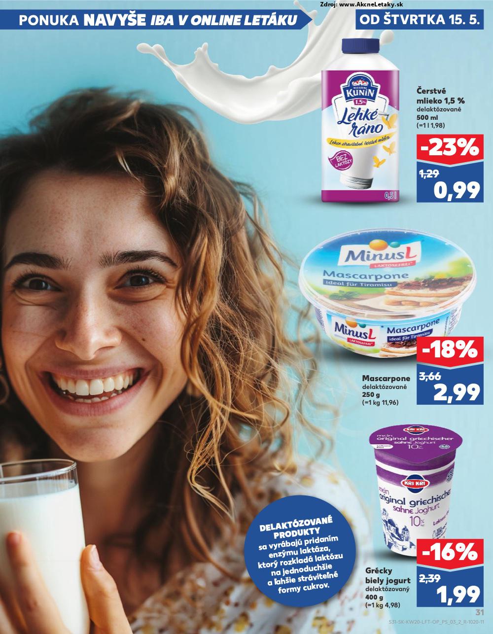 Kaufland leták - strana 31 | 15. 5. - 21. 5. 2025 | AkčnéLetáky.sk