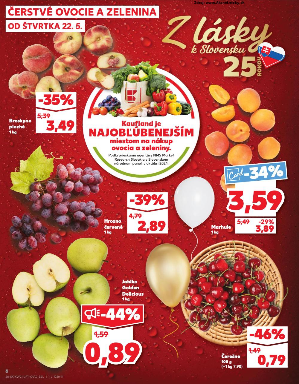 Kaufland leták - strana 6 | 22. 5. - 28. 5. 2025 | AkčnéLetáky.sk