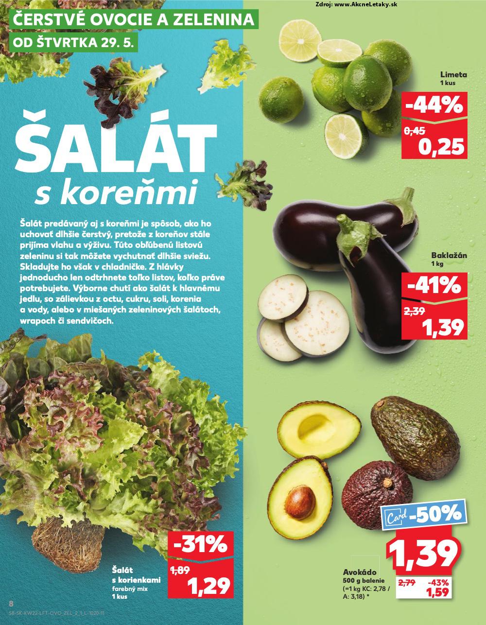 Kaufland leták - strana 8 | 29. 5. - 4. 6. 2025 | AkčnéLetáky.sk