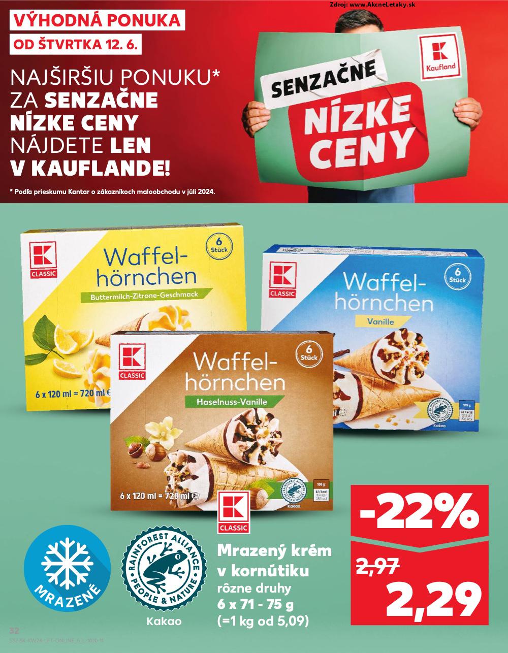 Kaufland leták - strana 32 | 12. 6. - 18. 6. 2025 | AkčnéLetáky.sk