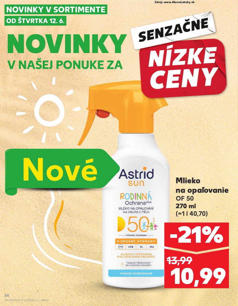 Kaufland leták - strana 34 | 12. 6. - 18. 6. 2025 | AkčnéLetáky.sk