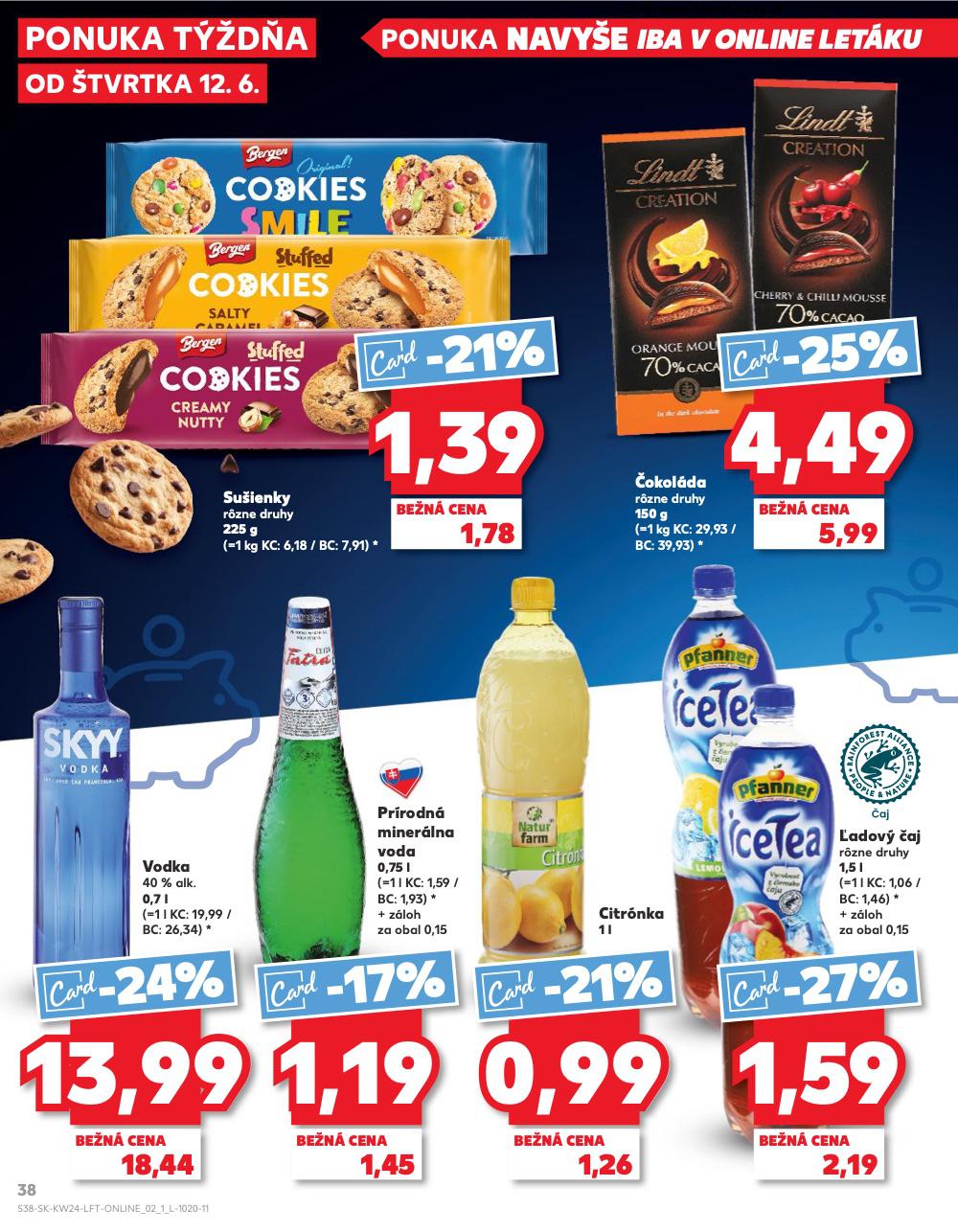 Kaufland leták - strana 38 | 12. 6. - 18. 6. 2025 | AkčnéLetáky.sk