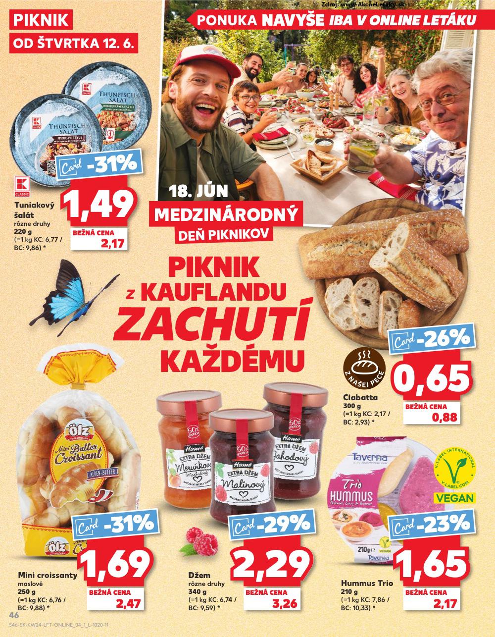 Kaufland leták - strana 46 | 12. 6. - 18. 6. 2025 | AkčnéLetáky.sk