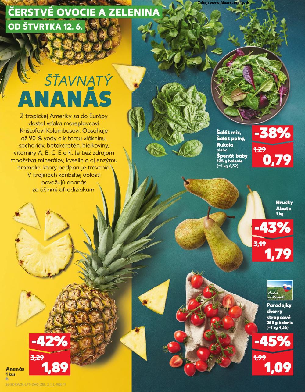 Kaufland leták - strana 6 | 12. 6. - 18. 6. 2025 | AkčnéLetáky.sk