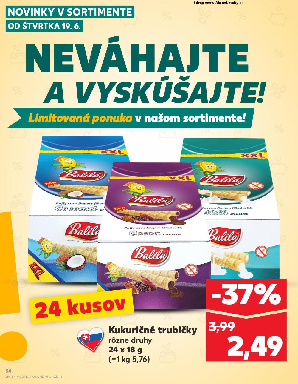 Kaufland leták - strana 54 | 19. 6. - 25. 6. 2025 | AkčnéLetáky.sk
