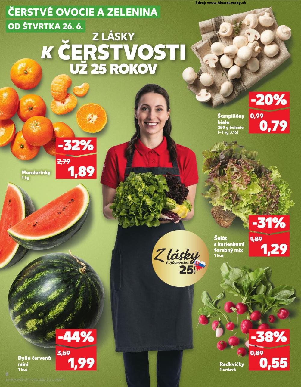Kaufland leták - strana 6 | 26. 6. - 2. 7. 2025 | AkčnéLetáky.sk
