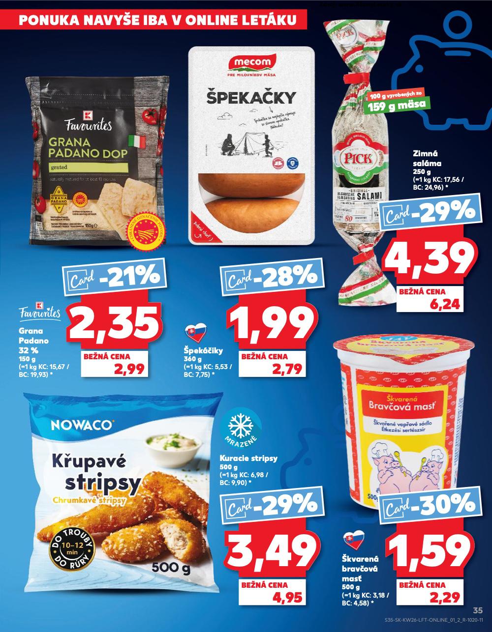 Kaufland leták - strana 35 | 26. 6. - 2. 7. 2025 | AkčnéLetáky.sk