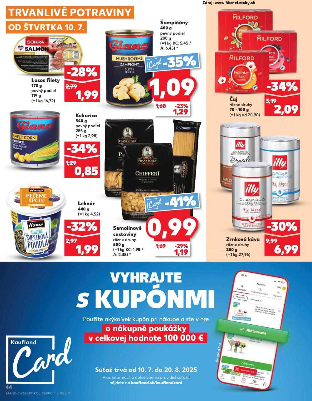 Kaufland leták od 10.7. | AkčnéLetáky.sk