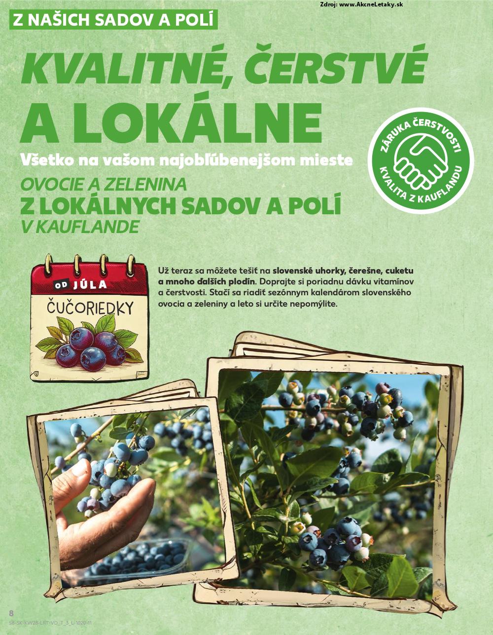 Kaufland leták - strana 8 | 10. 7. - 16. 7. 2025 | AkčnéLetáky.sk