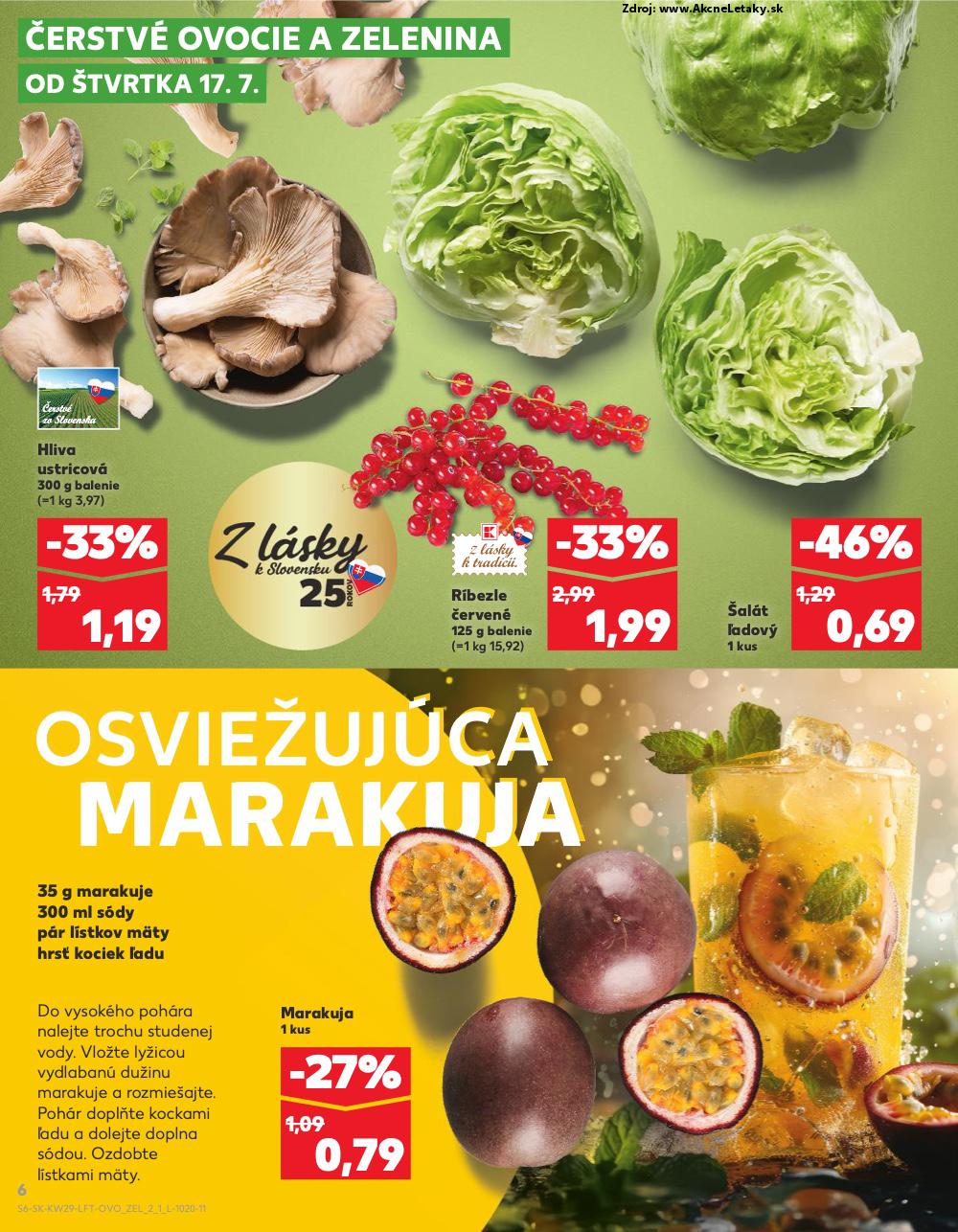 Kaufland leták - strana 6 | 17. 7. - 23. 7. 2025 | AkčnéLetáky.sk