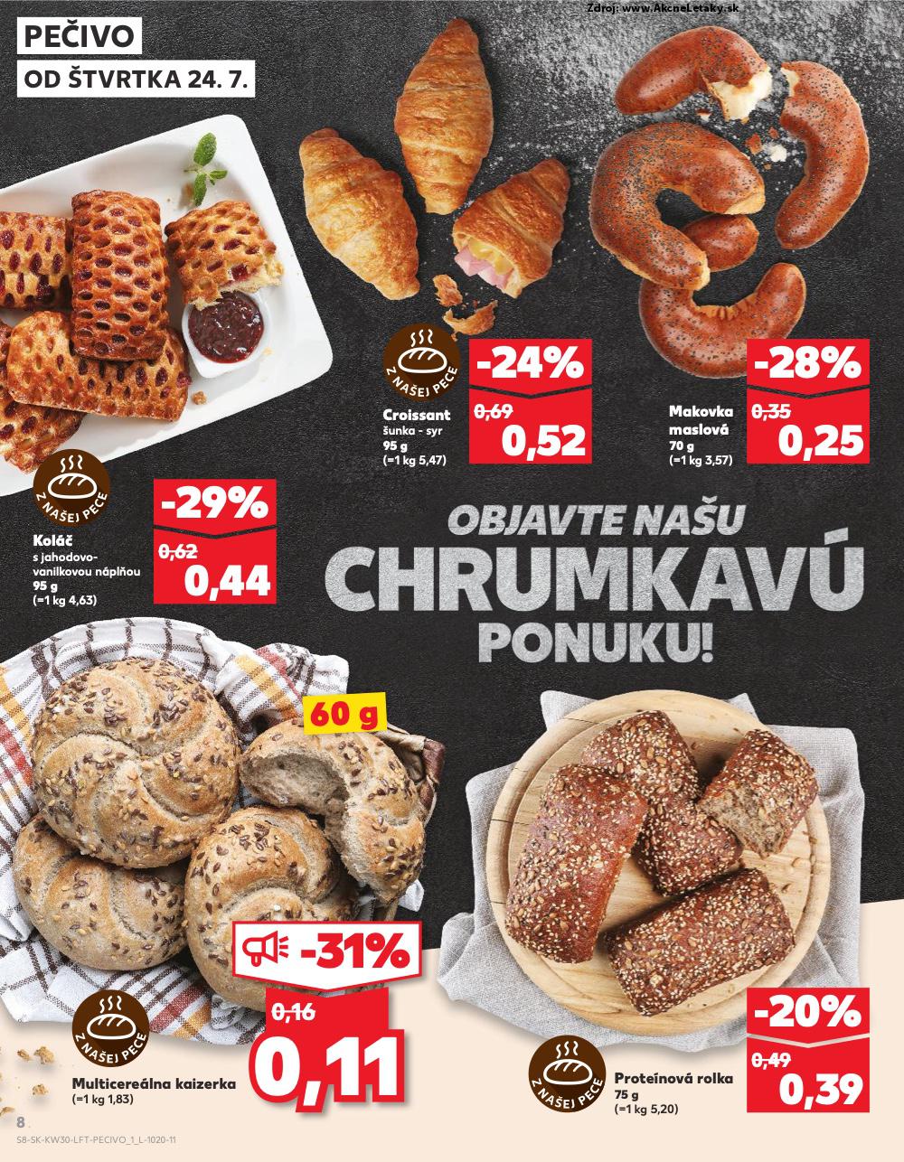 Kaufland leták - strana 8 | 24. 7. - 30. 7. 2025 | AkčnéLetáky.sk