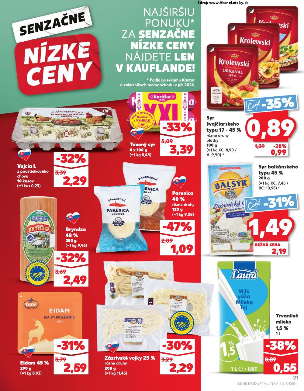 Kaufland leták od 24.7. | AkčnéLetáky.sk