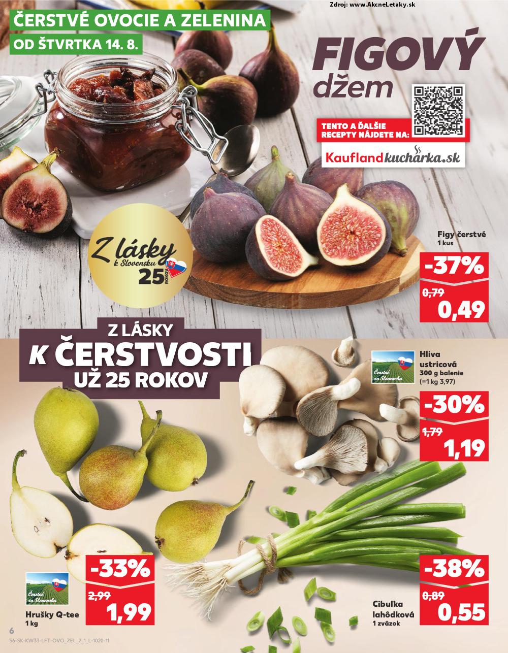 Kaufland leták - strana 6 | 14. 8. - 20. 8. 2025 | AkčnéLetáky.sk