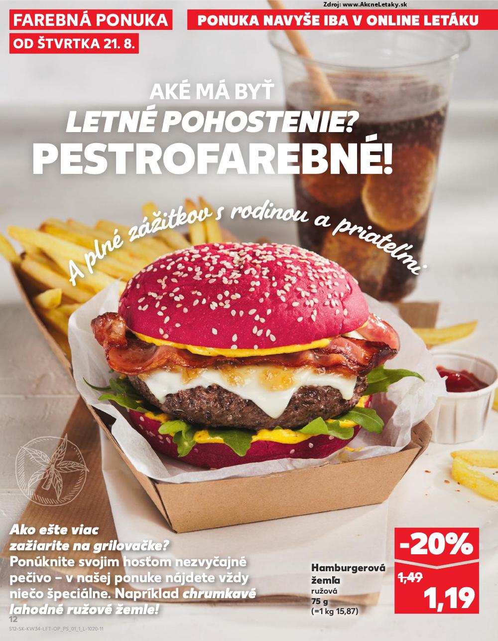 Kaufland leták - strana 12 | 21. 8. - 27. 8. 2025 | AkčnéLetáky.sk