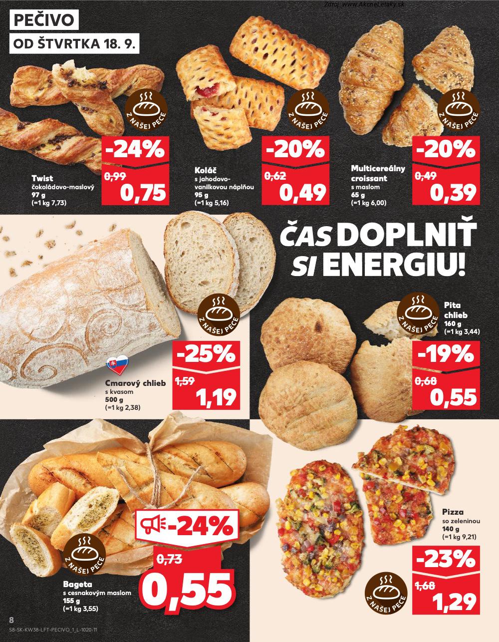 Kaufland leták - strana 8 | 18. 9. - 24. 9. 2025 | AkčnéLetáky.sk