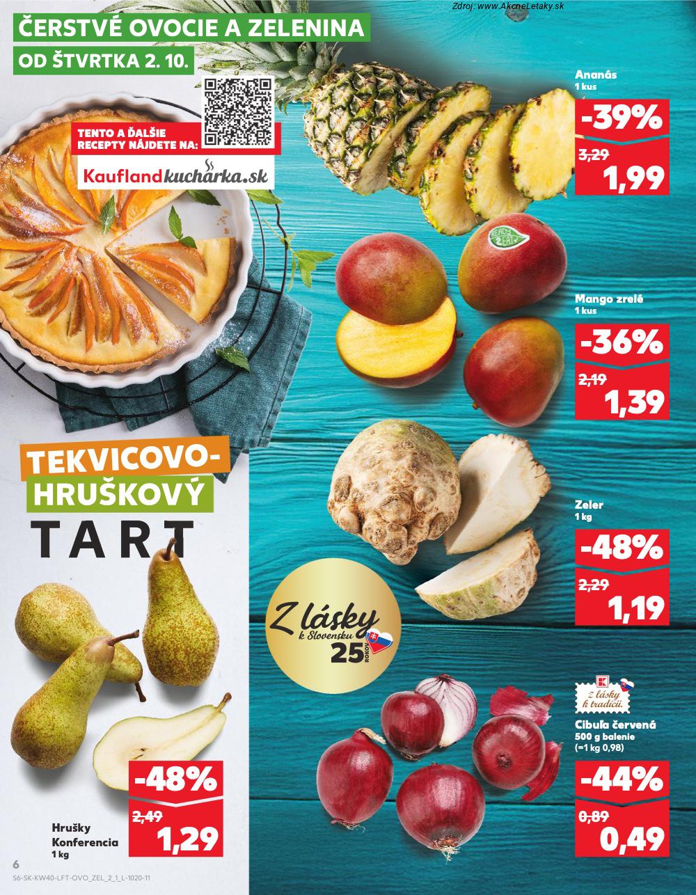 Kaufland leták - strana 6 | 2. 10. - 8. 10. 2025 | AkčnéLetáky.sk
