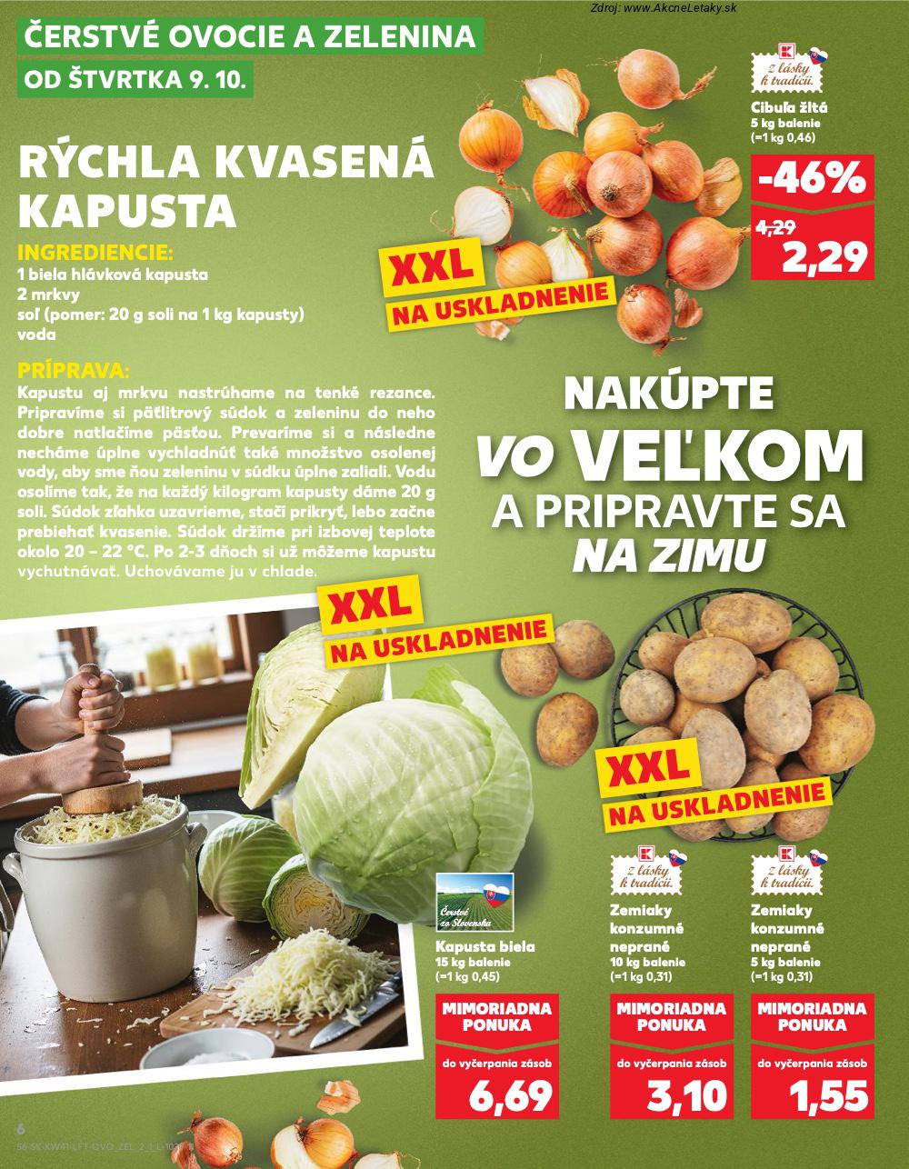 Kaufland leták - strana 6 | 9. 10. - 15. 10. 2025 | AkčnéLetáky.sk