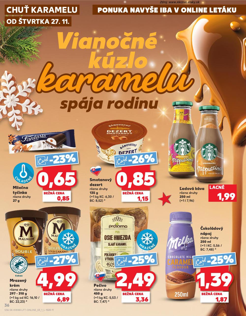 Kaufland leták - strana 36 | 27. 11. - 3. 12. 2025 | AkčnéLetáky.sk