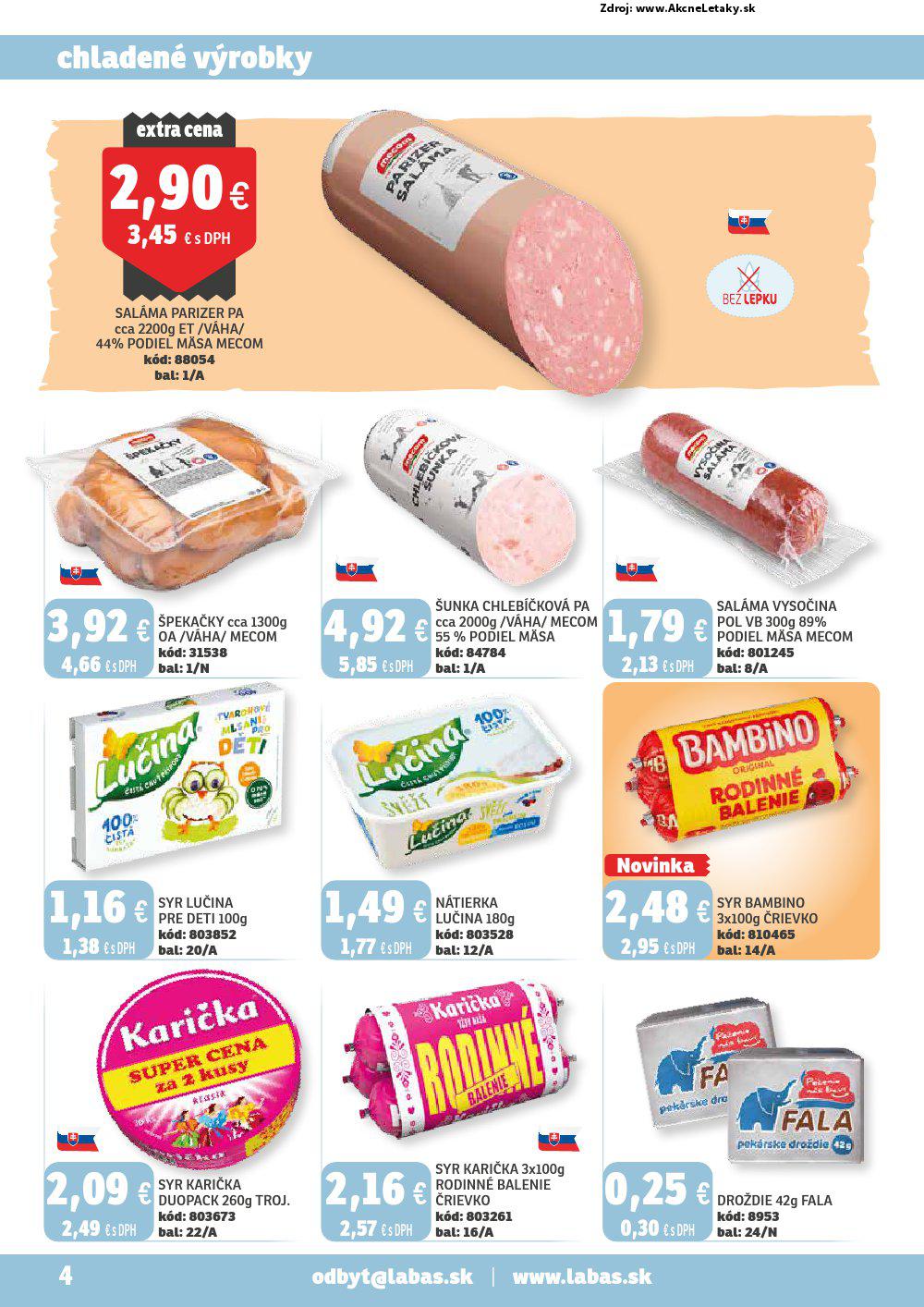 Labaš leták od 21.3. | AkčnéLetáky.sk