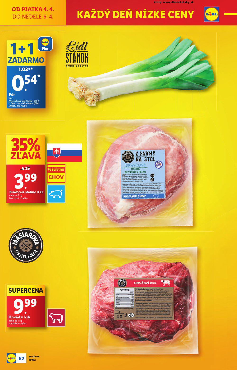 Lidl leták - strana 68 | 31. 3. - 6. 4. 2025 | AkčnéLetáky.sk