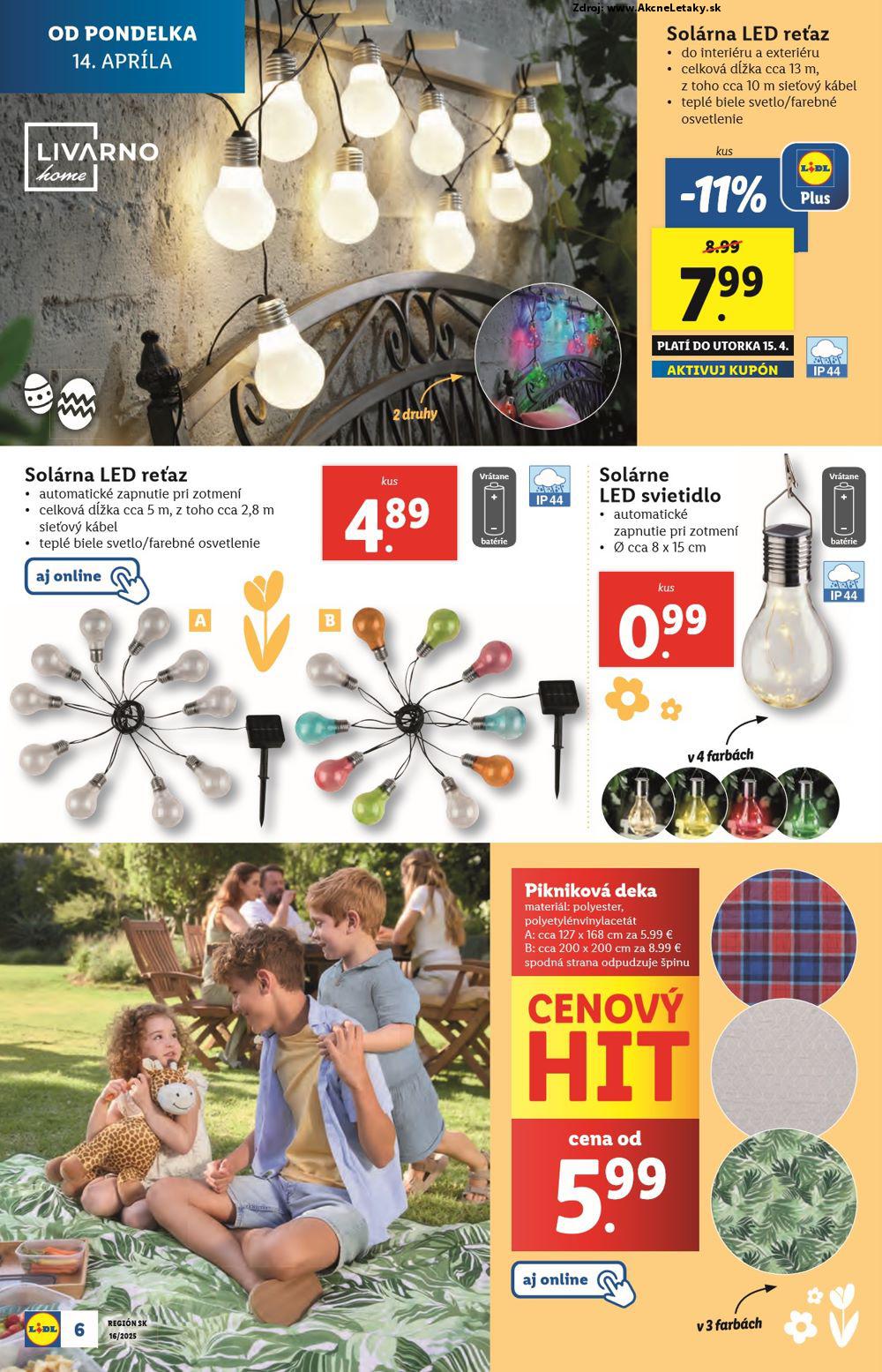 Lidl leták - strana 80 | 14. 4. - 19. 4. 2025 | AkčnéLetáky.sk