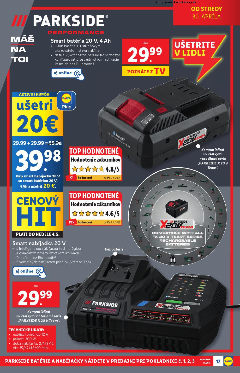 Lidl leták - strana 87 | 28. 4. - 4. 5. 2025 | AkčnéLetáky.sk