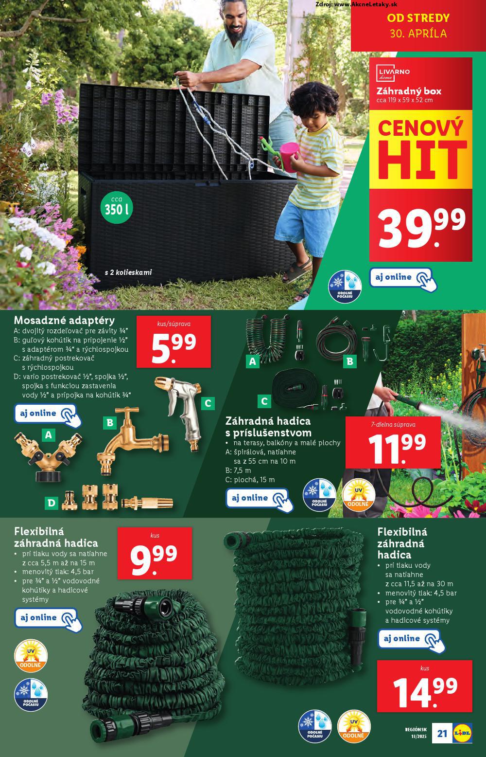 Lidl leták - strana 91 | 28. 4. - 4. 5. 2025 | AkčnéLetáky.sk