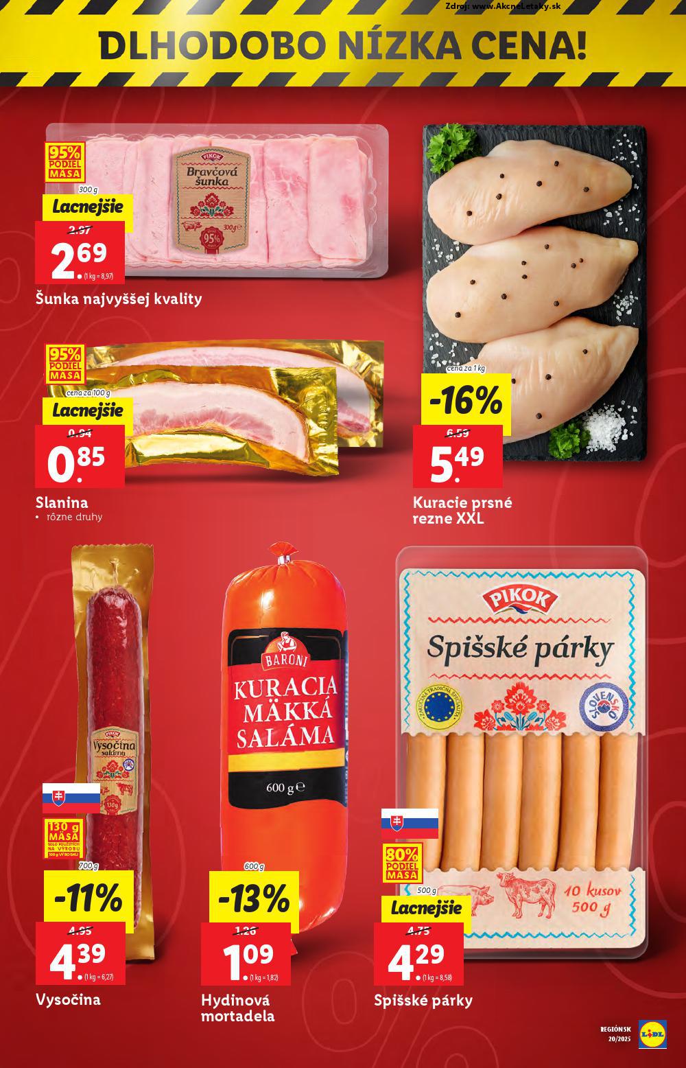 Lidl leták - strana 8 | 19. 5. - 25. 5. 2025 | AkčnéLetáky.sk