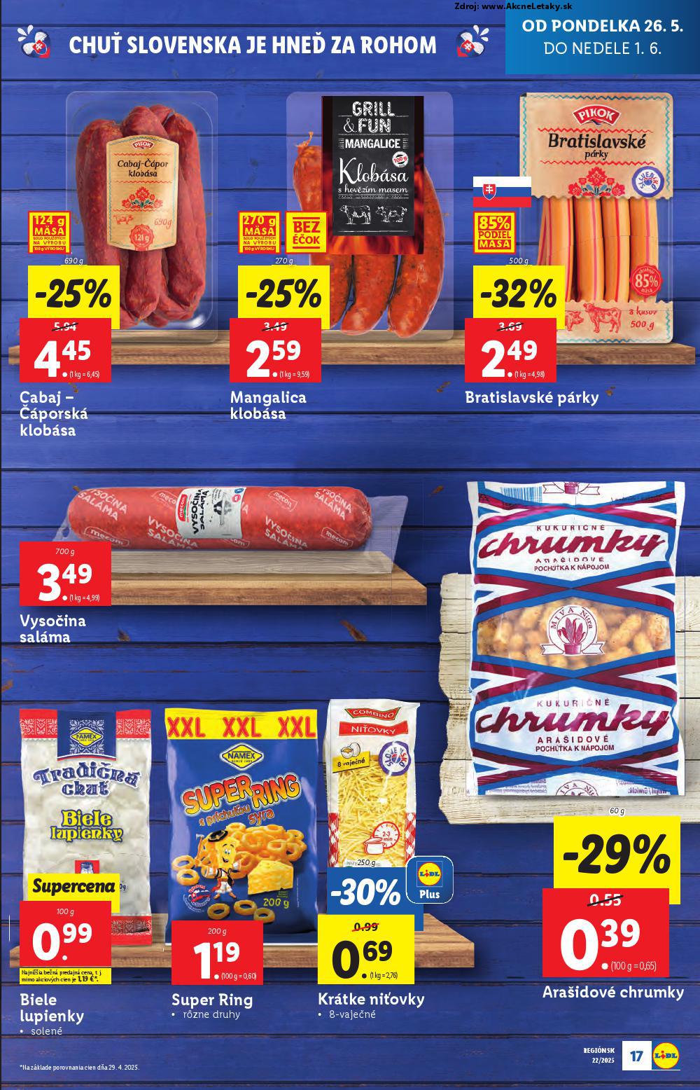Lidl leták - strana 23 | 26. 5. - 1. 6. 2025 | AkčnéLetáky.sk