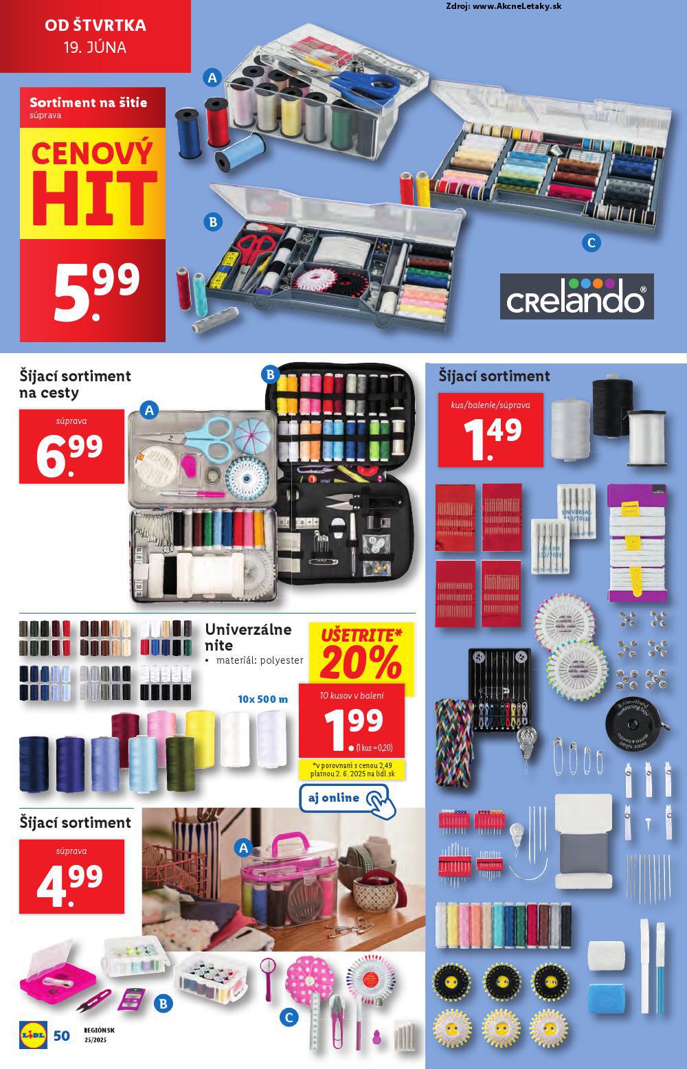 Lidl leták - strana 68 | 16. 6. - 22. 6. 2025 | AkčnéLetáky.sk