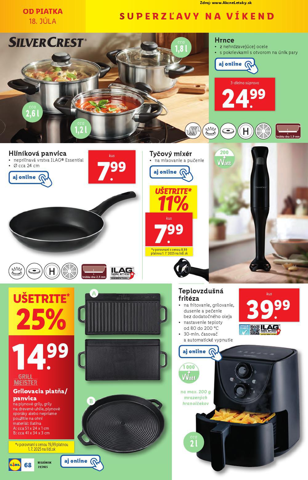 Lidl leták - strana 80 | 14. 7. - 20. 7. 2025 | AkčnéLetáky.sk