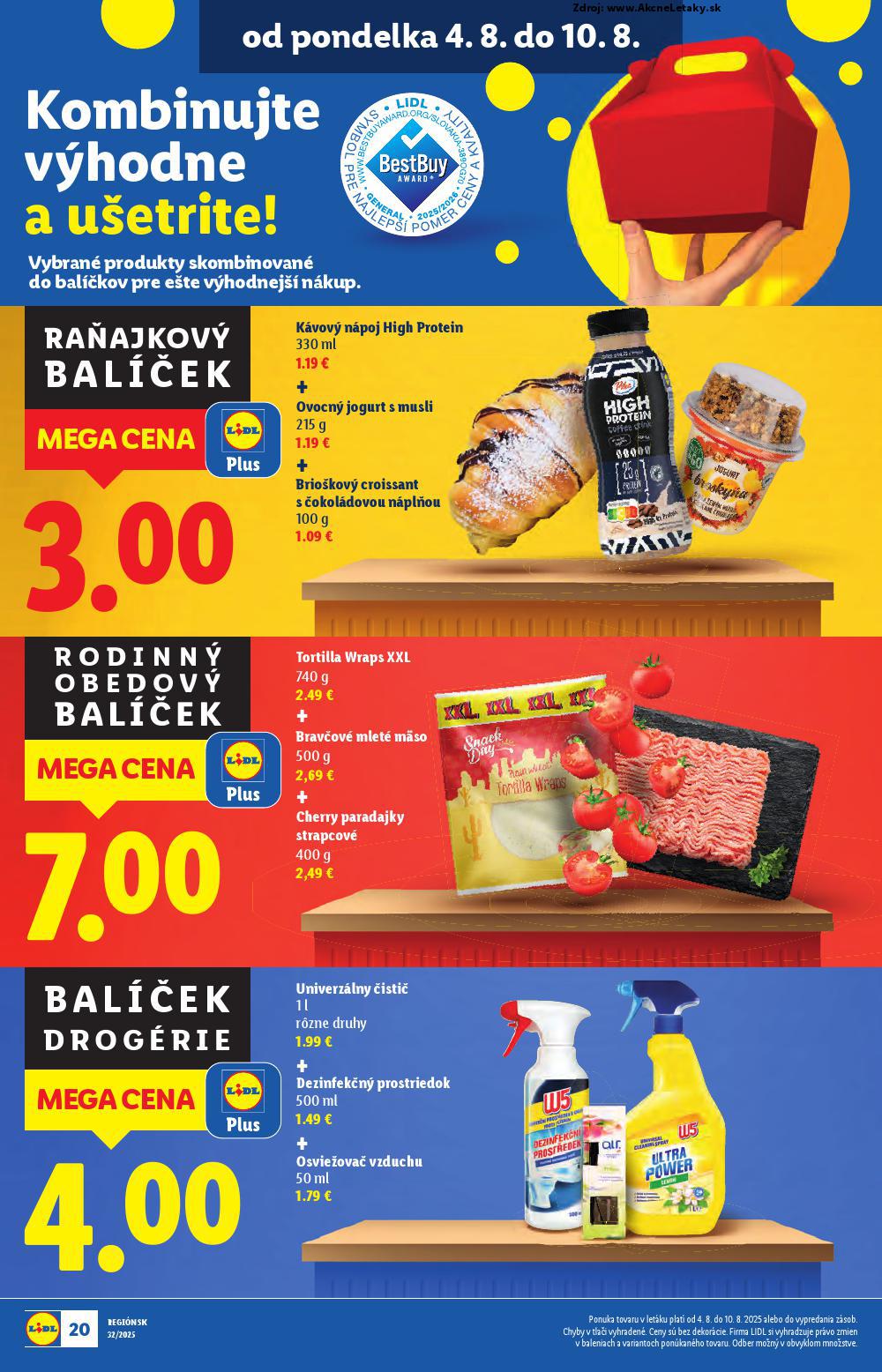 Lidl leták - strana 22 | 4. 8. - 10. 8. 2025 | AkčnéLetáky.sk