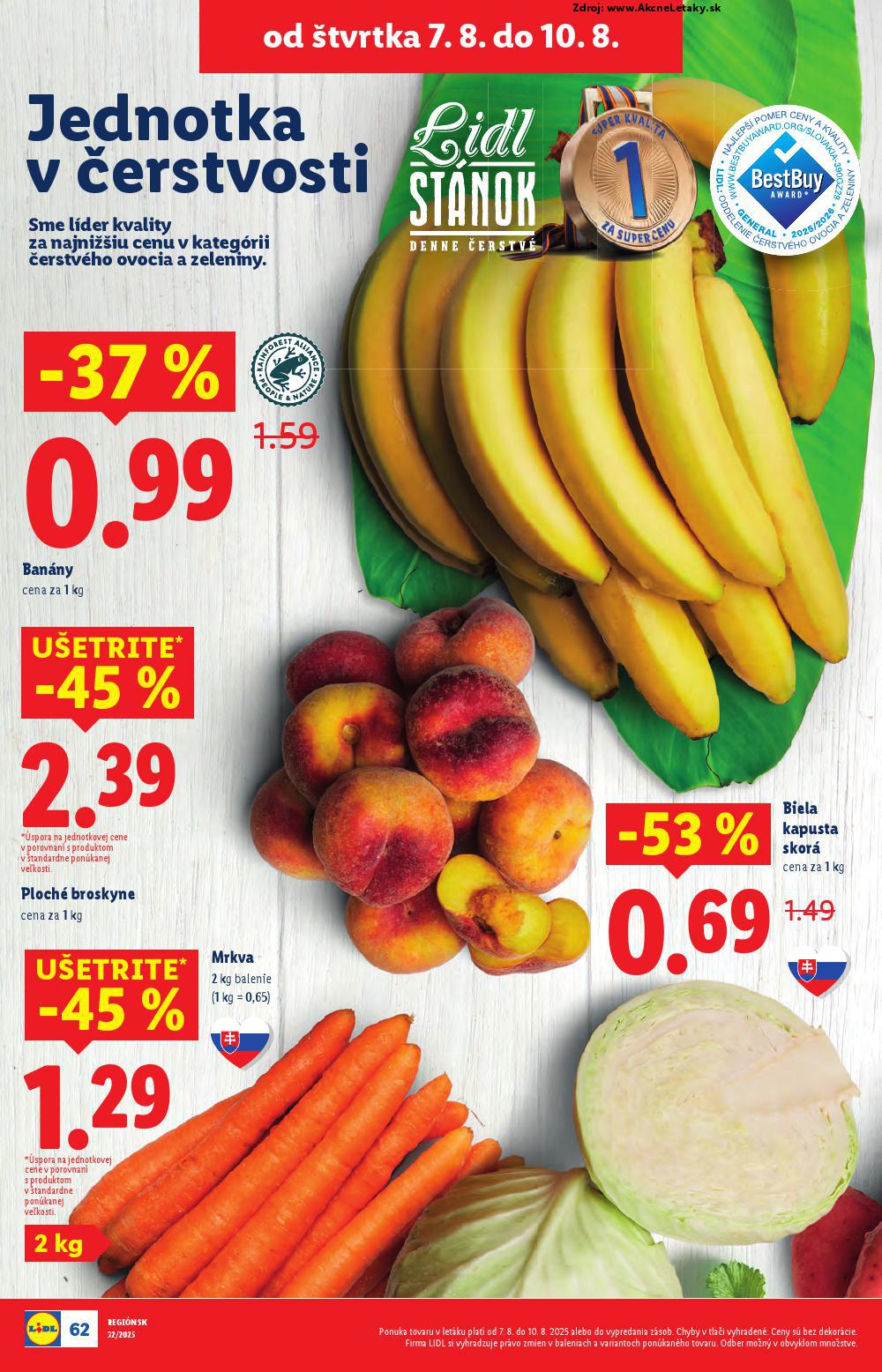 Lidl leták - strana 68 | 4. 8. - 10. 8. 2025 | AkčnéLetáky.sk