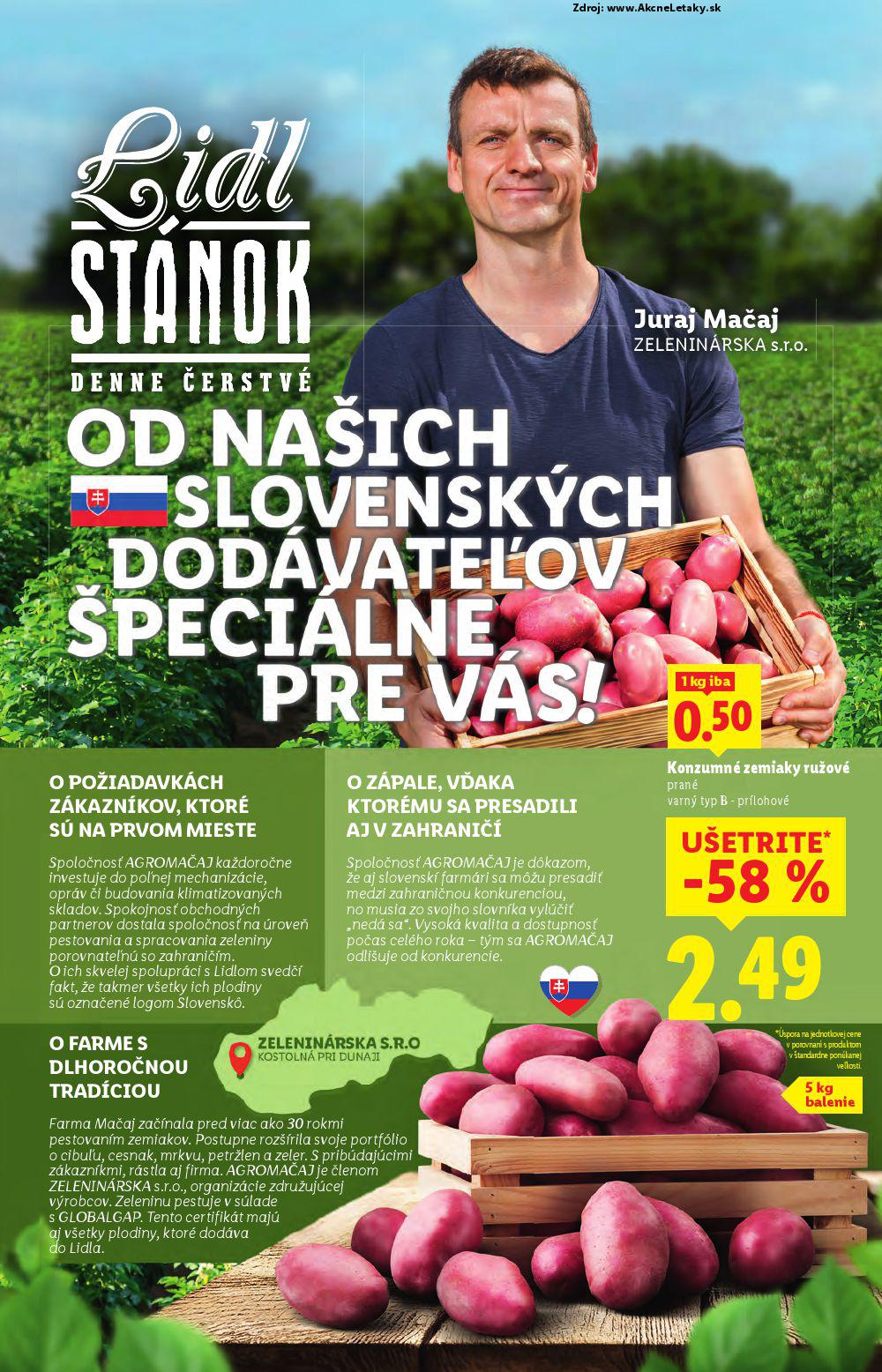 Lidl leták - strana 8 | 18. 8. - 24. 8. 2025 | AkčnéLetáky.sk