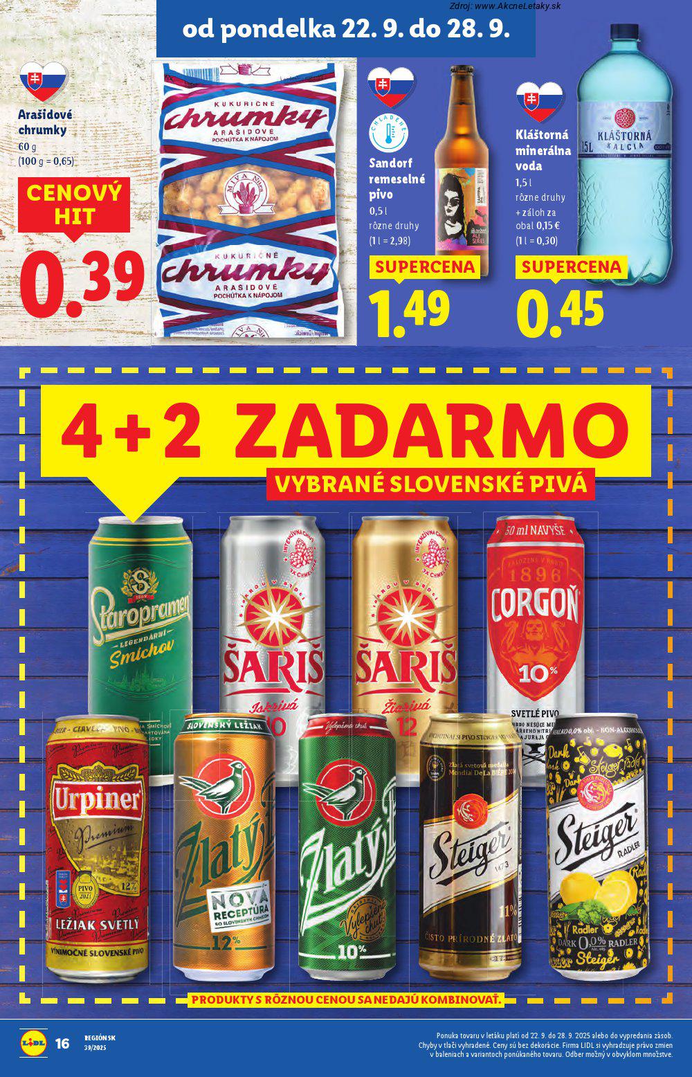 Lidl leták - strana 22 | 22. 9. - 28. 9. 2025 | AkčnéLetáky.sk