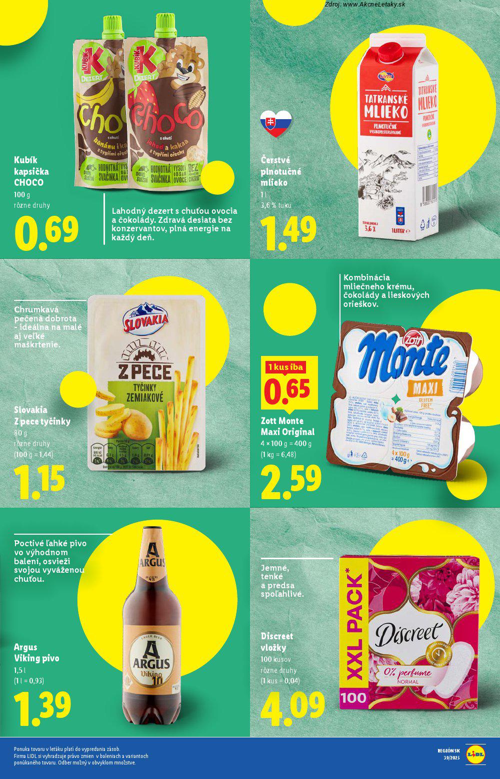 Lidl leták - strana 29 | 22. 9. - 28. 9. 2025 | AkčnéLetáky.sk