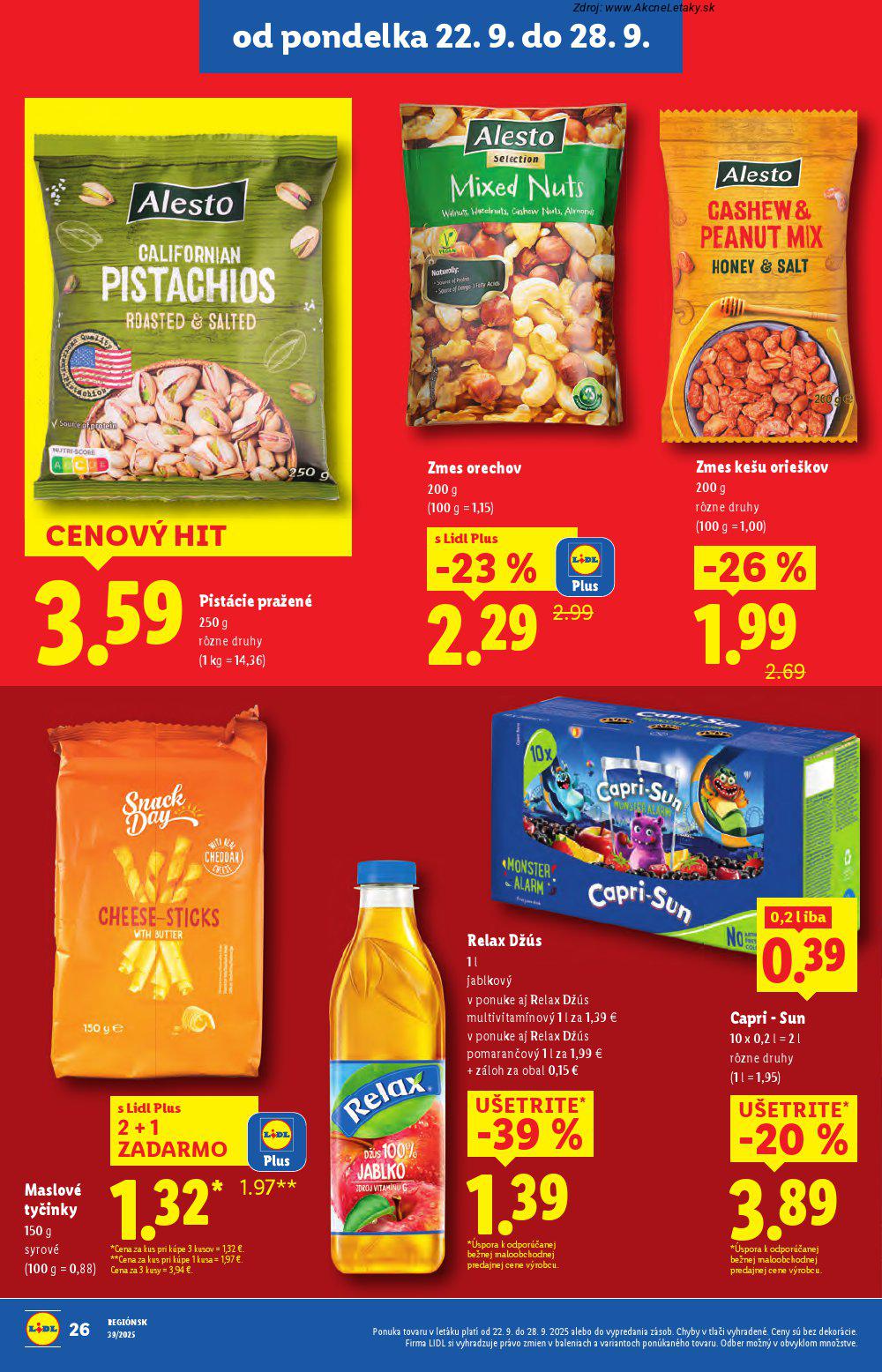 Lidl leták - strana 42 | 22. 9. - 28. 9. 2025 | AkčnéLetáky.sk