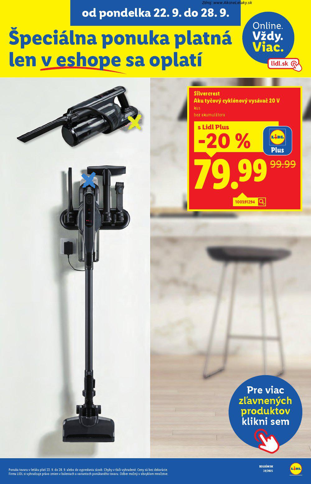 Lidl leták - strana 68 | 22. 9. - 28. 9. 2025 | AkčnéLetáky.sk