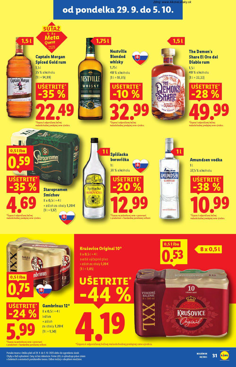 Lidl leták - strana 41 | 29. 9. - 5. 10. 2025 | AkčnéLetáky.sk