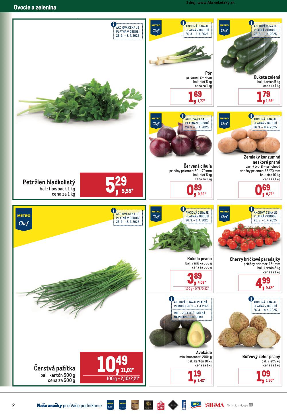 METRO leták od 26.3. | AkčnéLetáky.sk