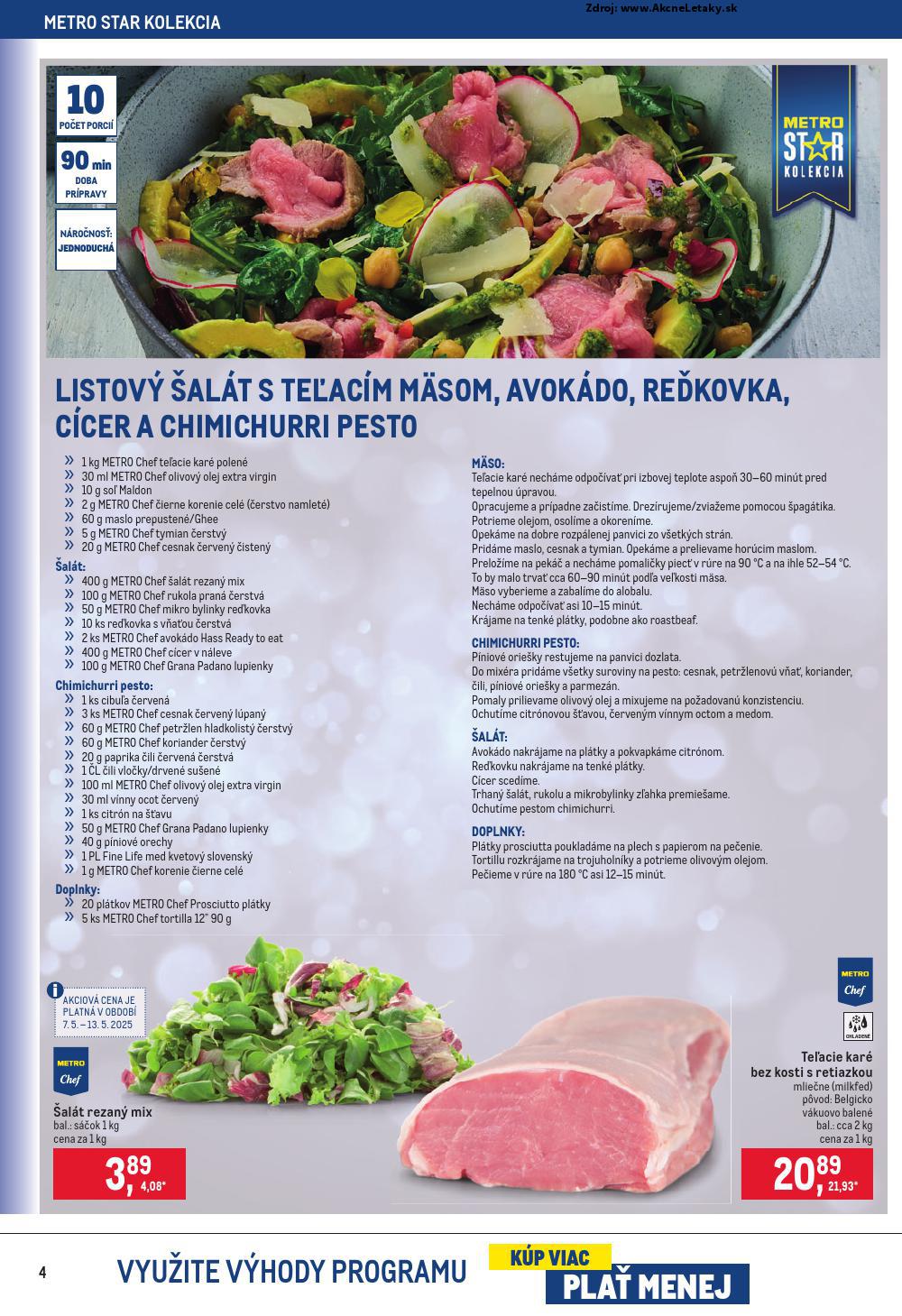 METRO leták od 7.5. | AkčnéLetáky.sk