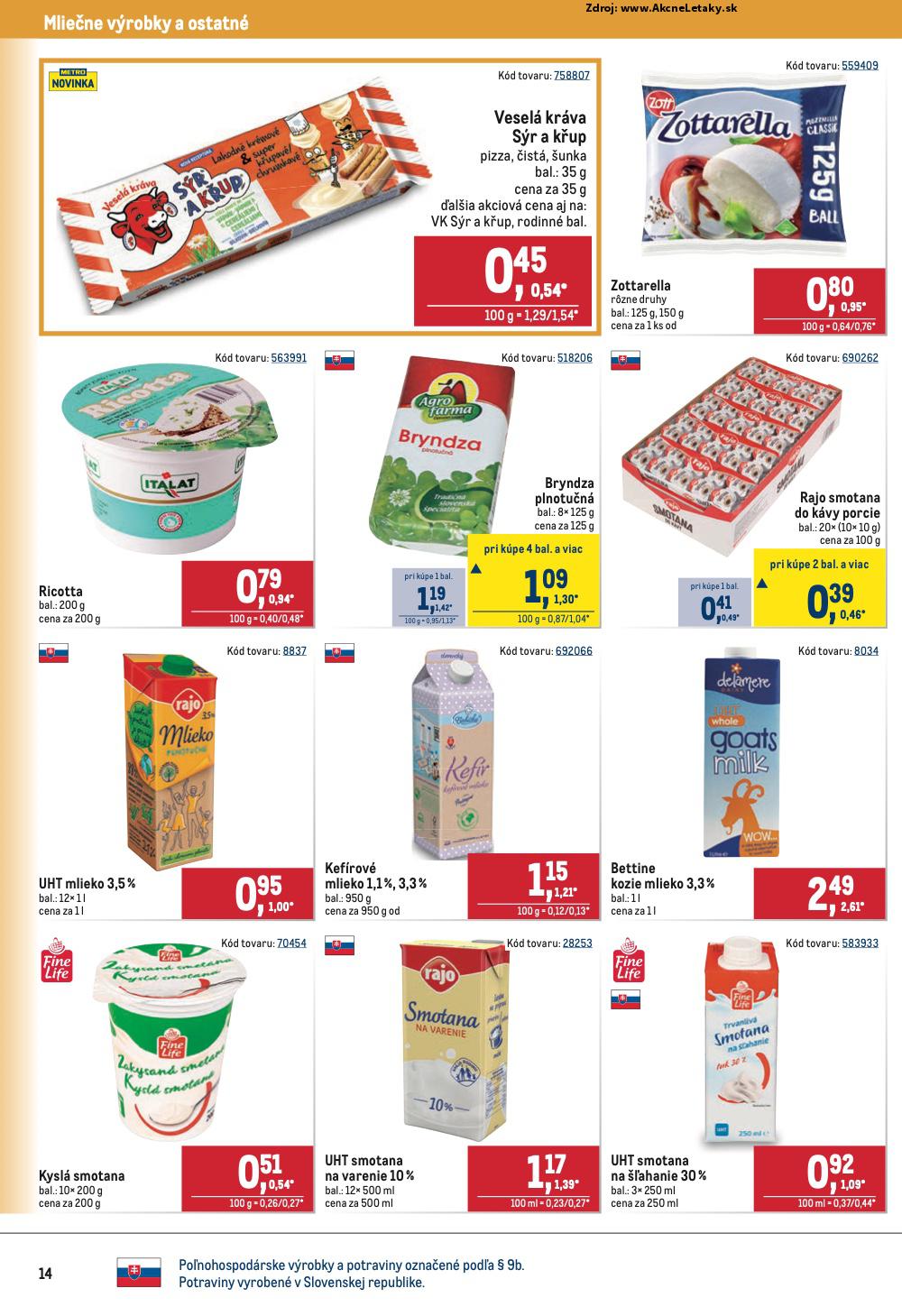 METRO leták od 21.5. | AkčnéLetáky.sk