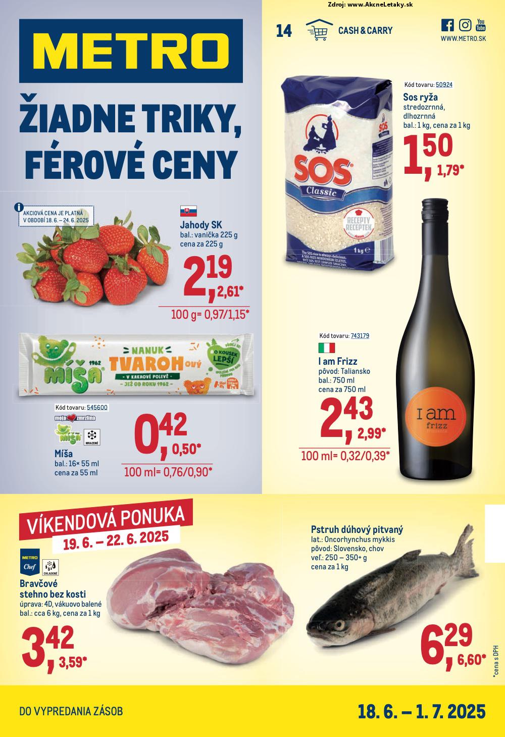 METRO leták od 18.6. | AkčnéLetáky.sk